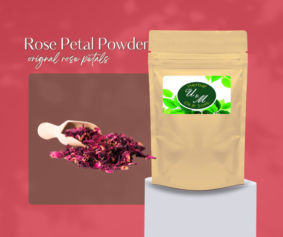 Rose Petal Powder – for hairs and skin – Best For Glowing & Healthy ...